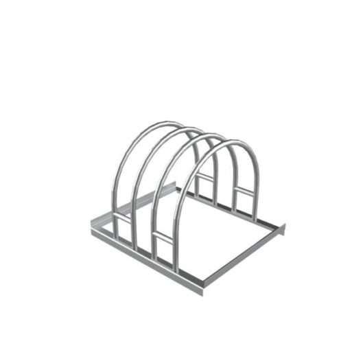 Floor Bike Rack Parking - bimmodeller.com - BIM Modeling services Provider