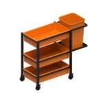 Plate Collection Trolley - bimmodeller.com - BIM Modeling services Provider