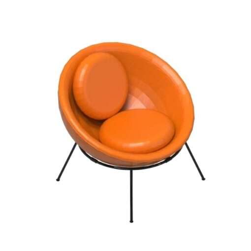 BardI’s Bowl Chair - bimmodeller.com - BIM Modeling services Provider