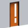 Narrow Vision Fire Door - bimmodeller.com - BIM Modeling services Provider