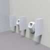 Ceramic Urinal Partition - bimmodeller.com - BIM Modeling services Provider