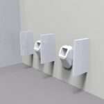Ceramic Urinal Partition - bimmodeller.com - BIM Modeling services Provider