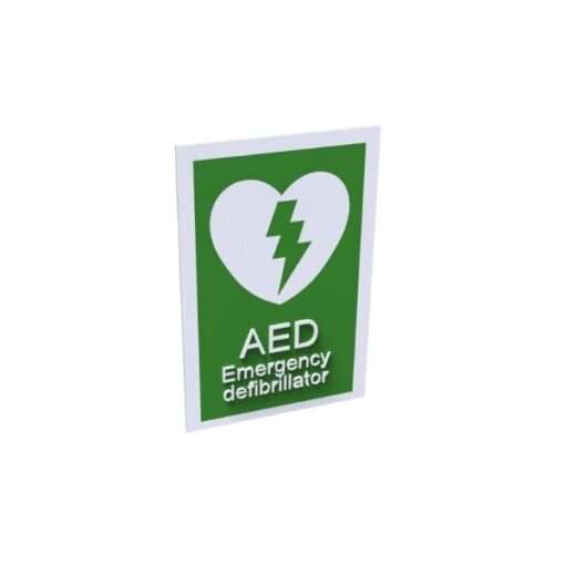 AED Emergency Defibrillator First Aid Sign - bimmodeller.com - BIM ...