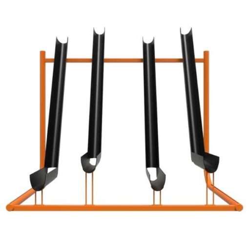 Semi-Vertical Cycle Rack - bimmodeller.com - BIM Modeling services Provider