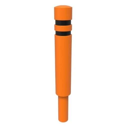 Bollard with Domed Top and Recessed Bands - bimmodeller.com - BIM ...