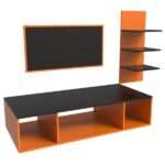 Wood TV Unit - bimmodeller.com - BIM Modeling services Provider